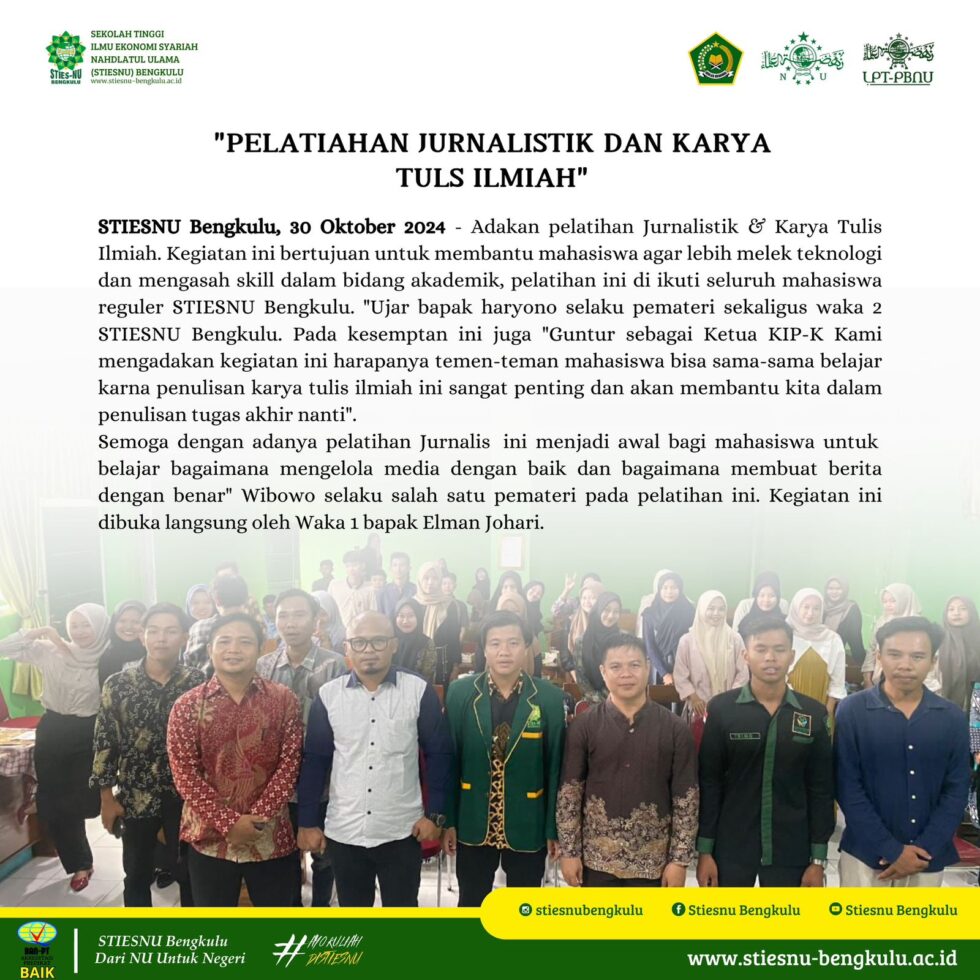 “Green Knowledge” - STIESNU Bengkulu