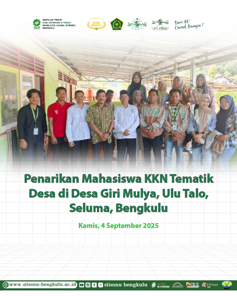 STIESNU Bengkulu Tarik Mahasiswa KKN Tematik Desa di Giri Mulya, Ulu ...